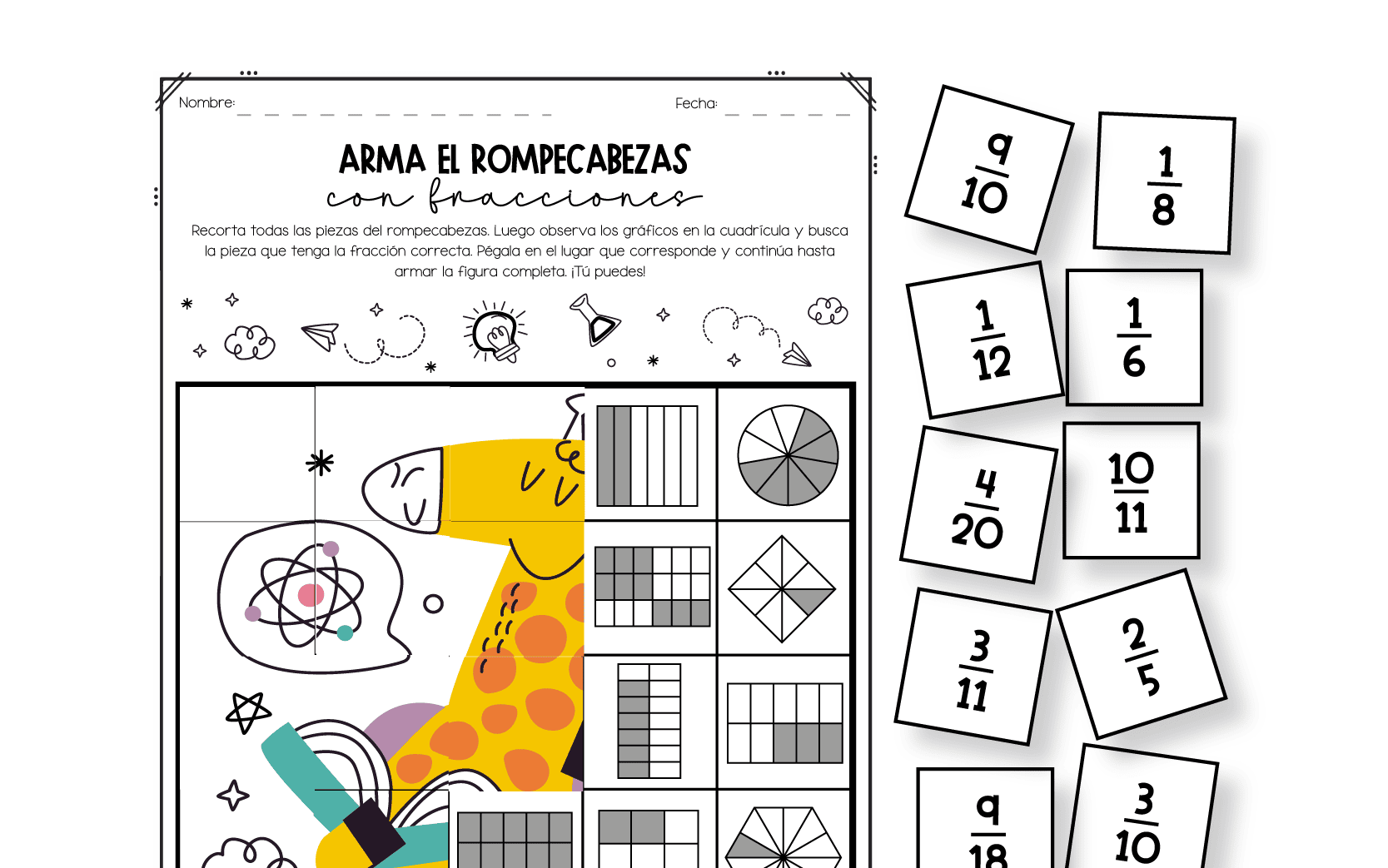 Fracciones Equivalentes: Características y Ejemplos
