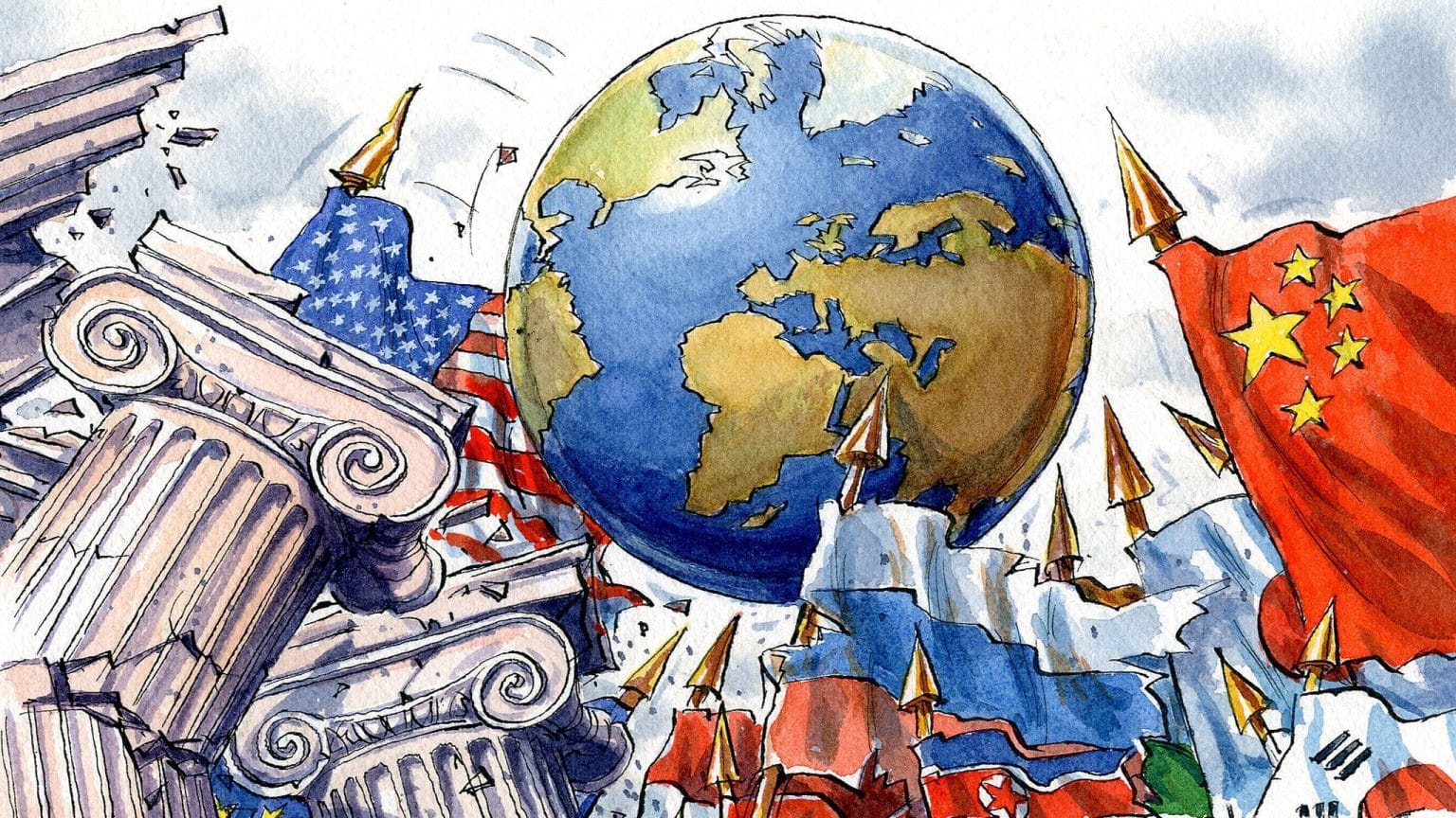 Mundo Bipolar: Historia y Con confrontación de EE.UU. y URSS